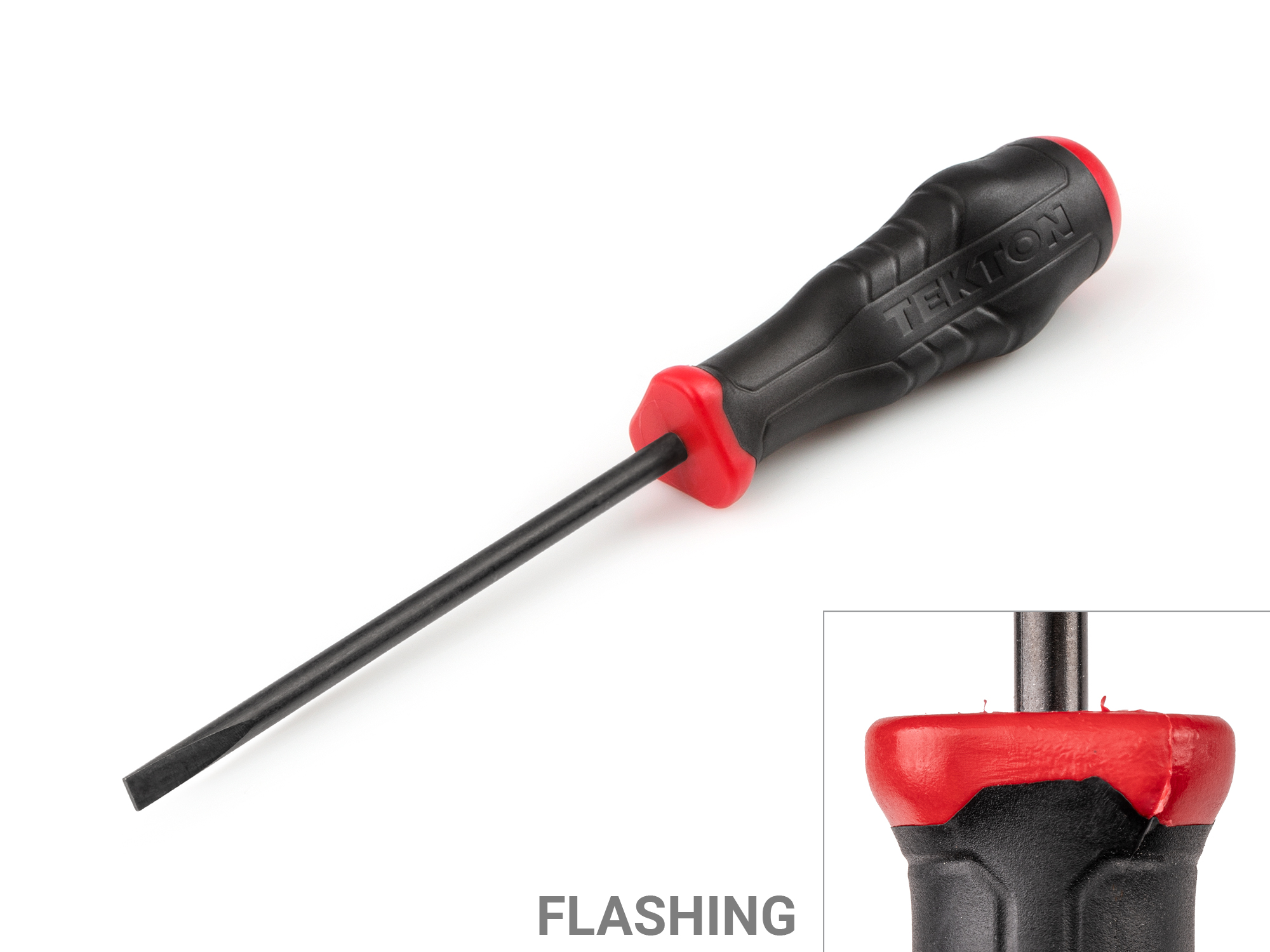 3/16 Inch Slotted Black Oxide Blade Screwdriver (Blemished) | TEKTON
