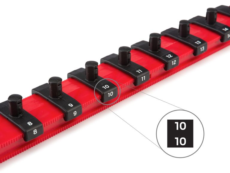Socket Rail Label Sheet | TEKTON | Made in USA