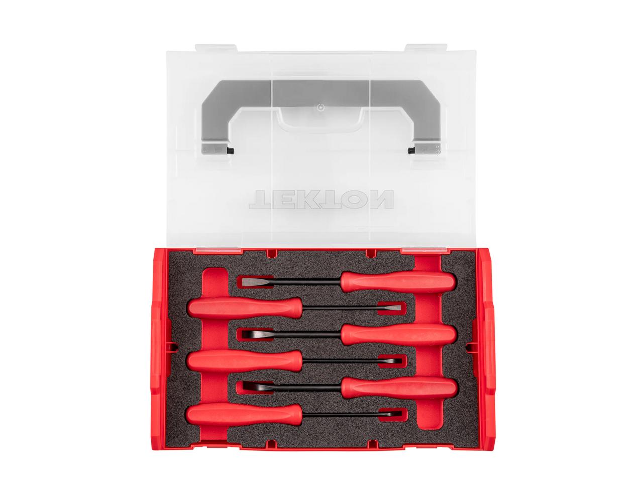 Mini Pry Bar Set in Mini Tool Box (6-Piece) | TEKTON