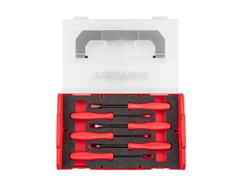 Mini Pry Bar Set in Mini Tool Box (6-Piece) | TEKTON