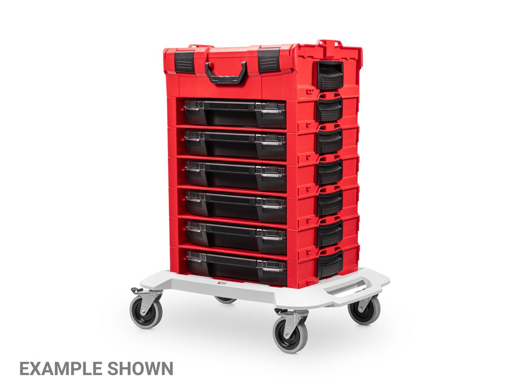 Open Top Drawer in Stacking Drawer Rack | TEKTON