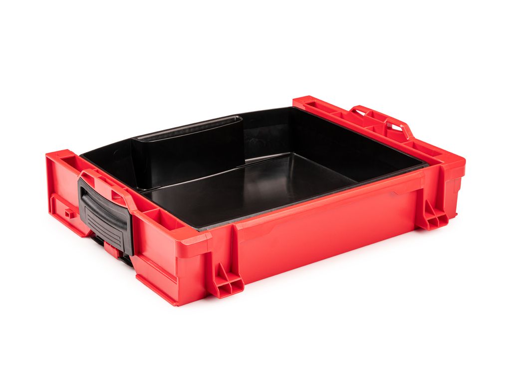 Open Top Drawer in Stacking Drawer Rack | TEKTON