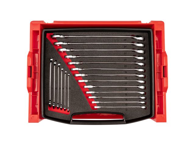 248-Piece Tool Set in Modular Stacking Tool Cart with Foam | TEKTON