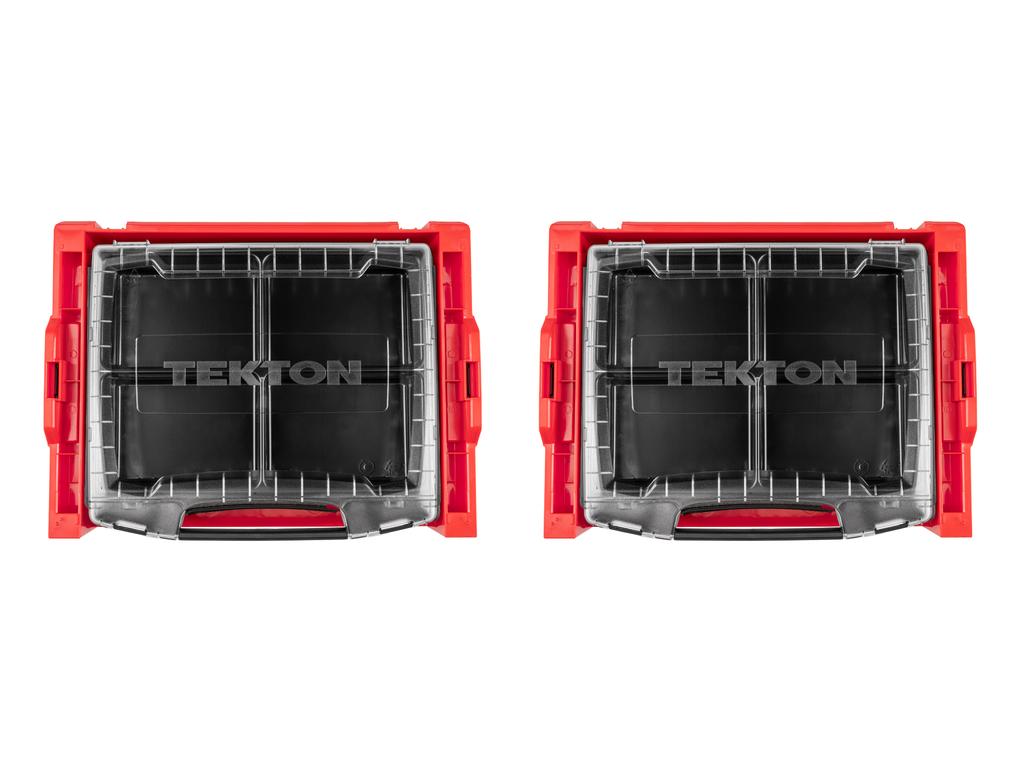 6-Drawer Modular Stacking Parts Organizer Cart | TEKTON