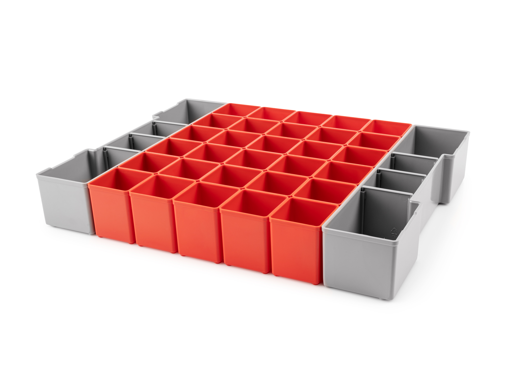 Organizer Bin Set for Shallow Stacking Tool Box (32-Piece) | TEKTON