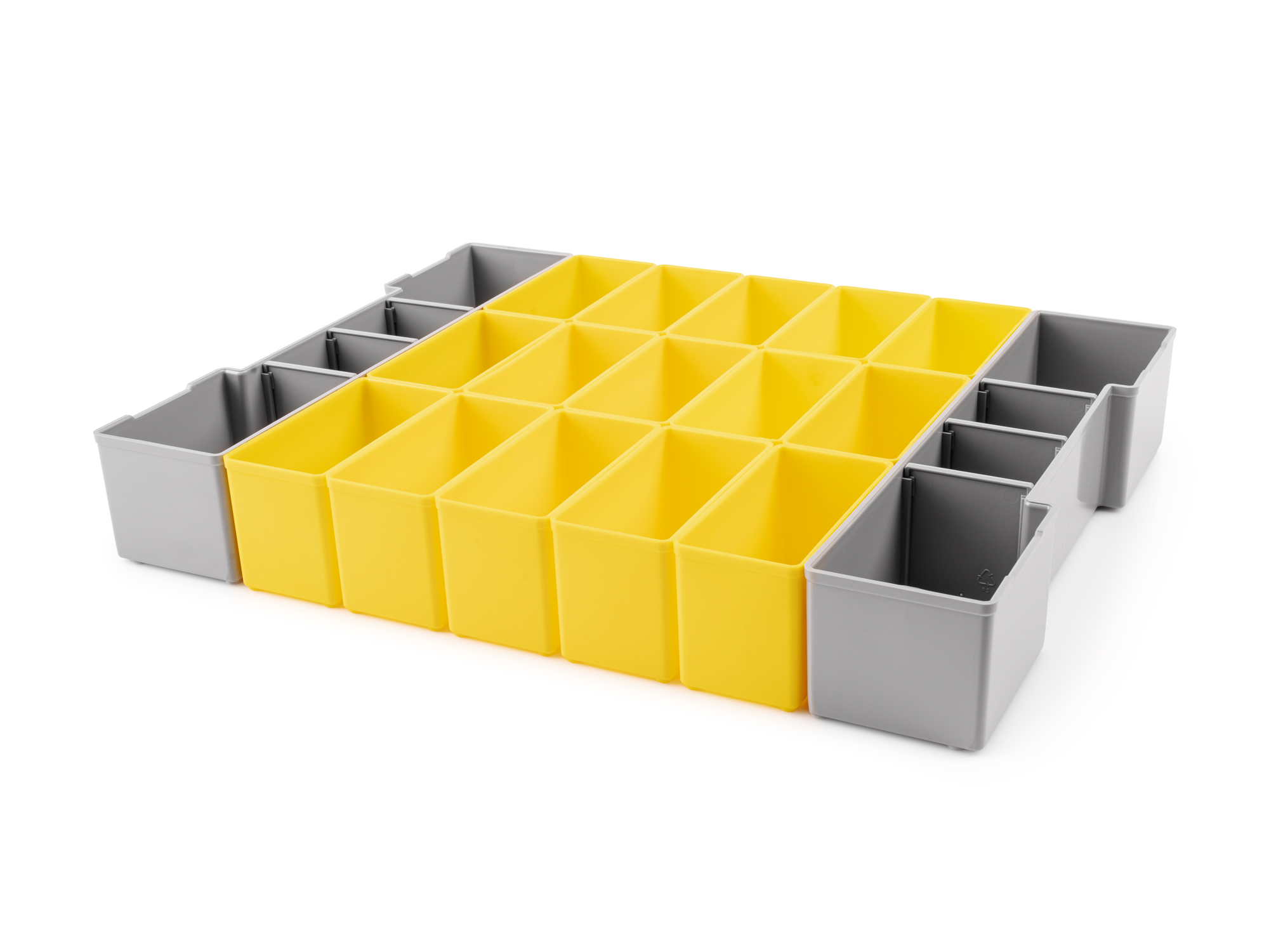 Organizer Bin Set for Shallow Stacking Tool Box (17-Piece) | TEKTON
