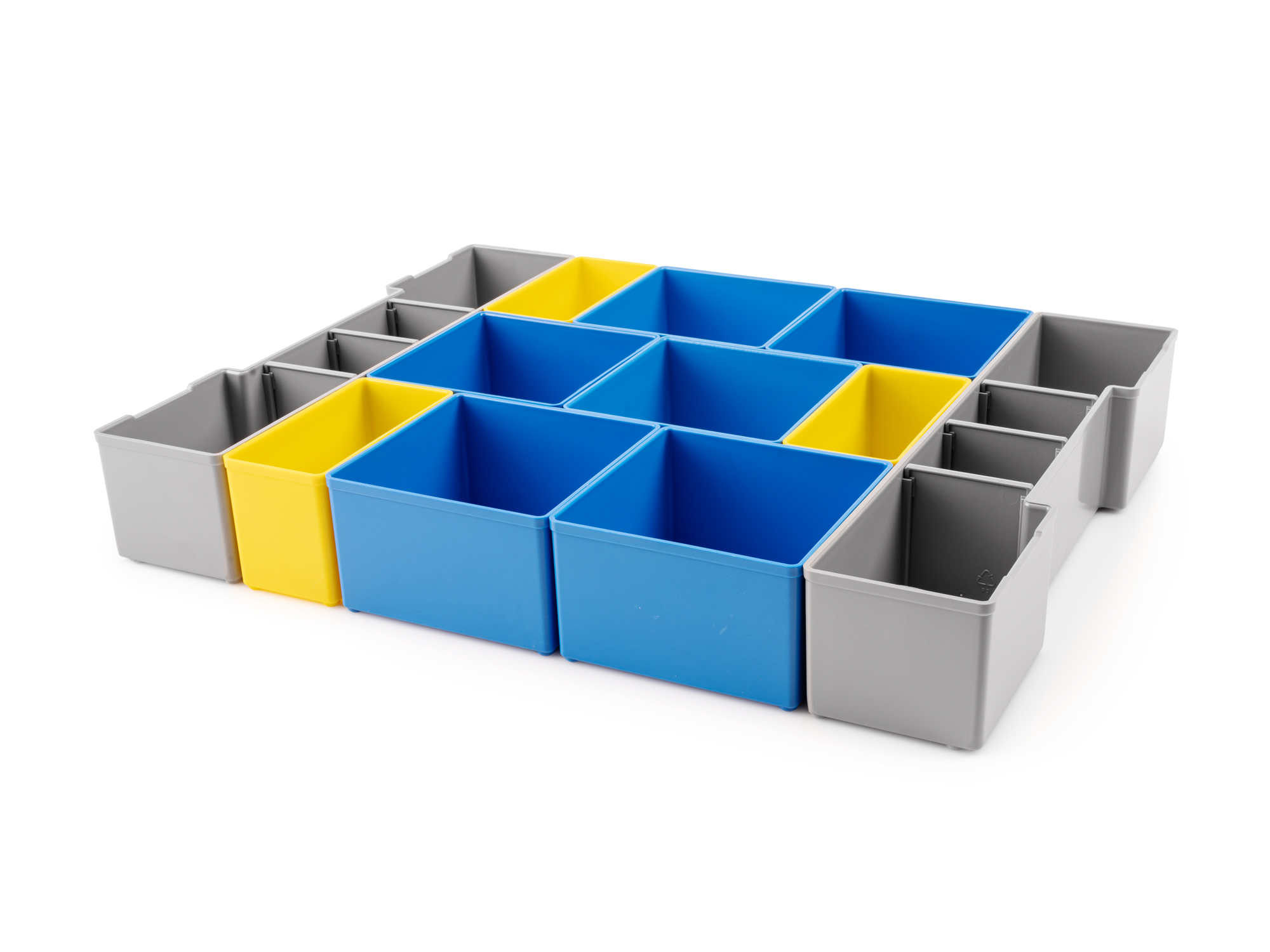 Organizer Bin Set for Shallow Stacking Tool Box (11-Piece) | TEKTON