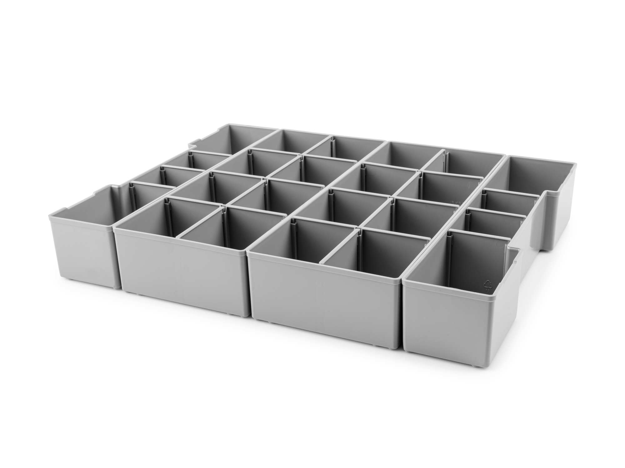 Organizer Bin Set for Shallow Stacking Tool Box (4-Piece) | TEKTON