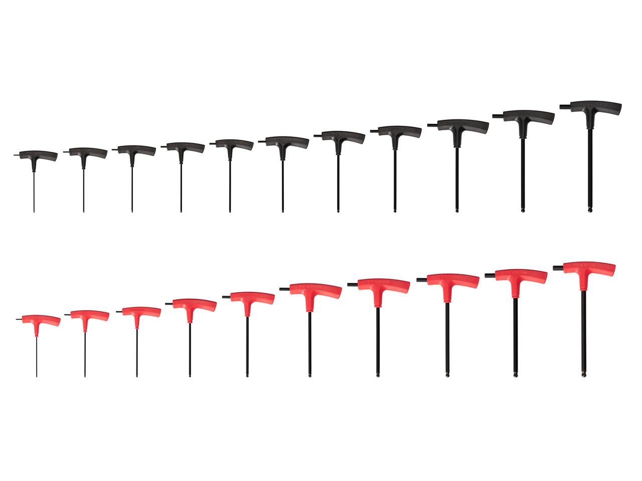 21-Piece T-Handle Hex Key Set (Inch, Metric) with Stand | TEKTON