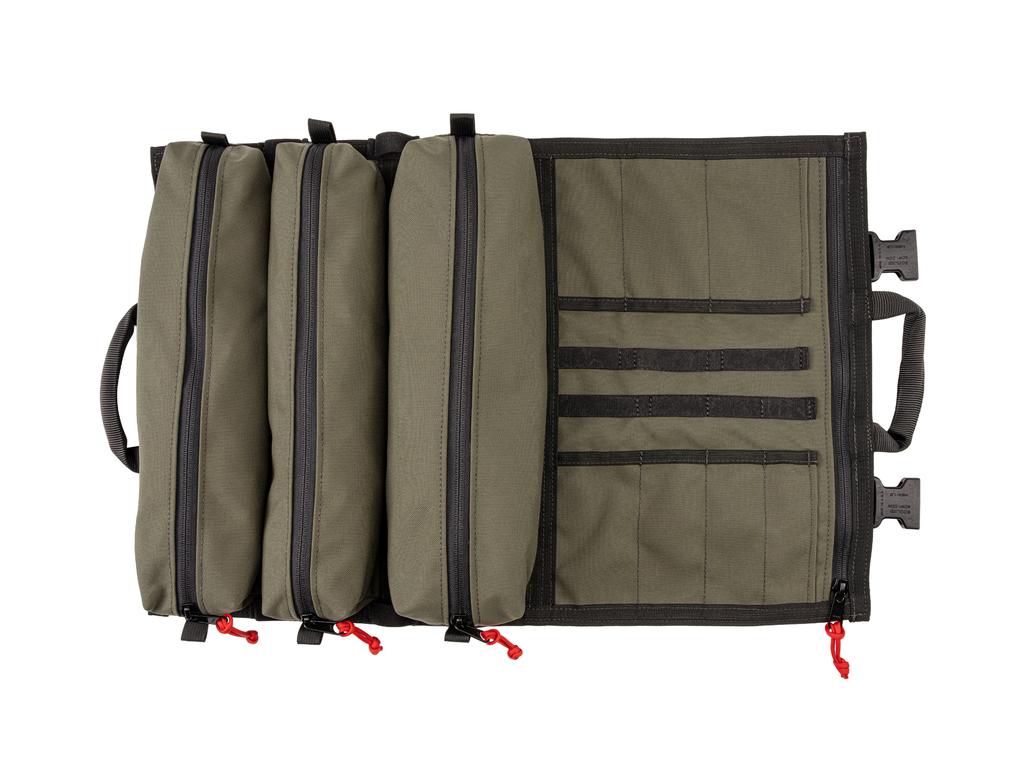 MTR3 Tool Roll (Ranger Green/Red) | TEKTON | Made in USA