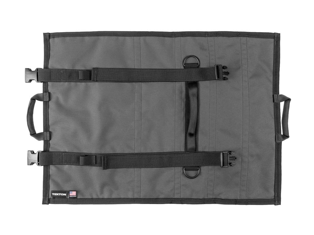MTR4 XL Tool Roll (Tactical Gray/Red) | TEKTON | Made in USA