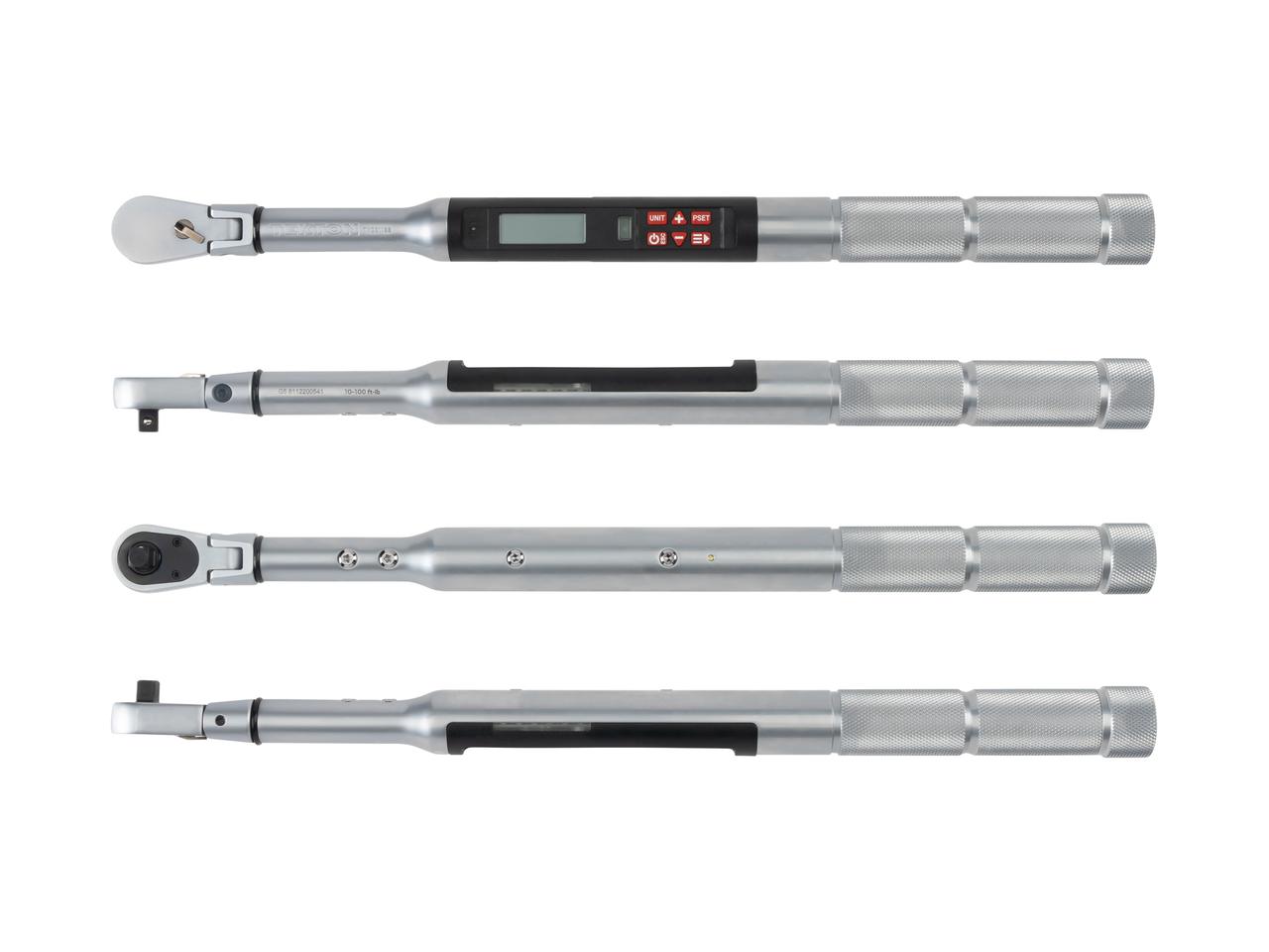 3/8 Inch Drive Electronic Torque Wrench (10 - 100 ft-lb) | TEKTON