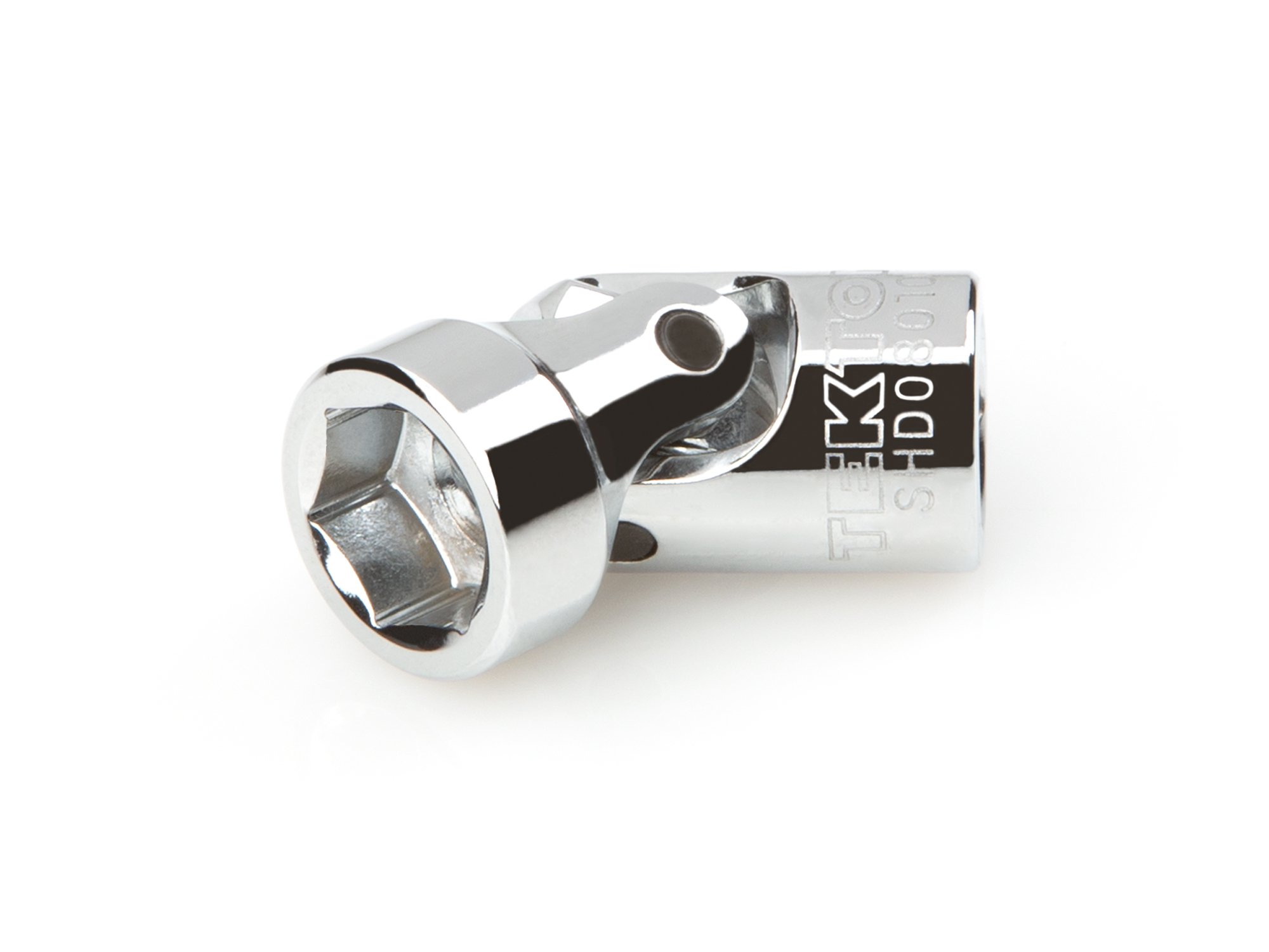 1/4 Inch Drive x 3/8 Inch Shallow 6-Point U-Joint Socket | TEKTON