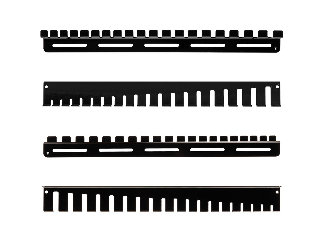 19-Tool Combination Wrench Wall Hanger (Black) | TEKTON | OWH11119