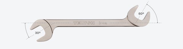 23-Piece Angle Head Open End Wrench Set | TEKTON | Made in USA