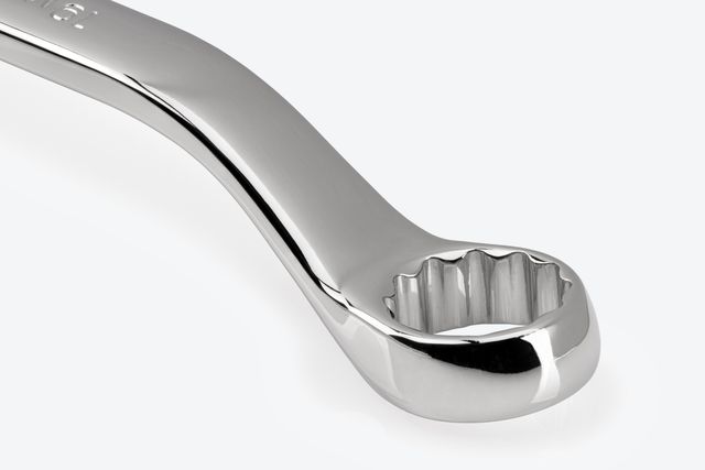 11-Piece 45-Degree Offset Box End Wrench Set with Holder | TEKTON