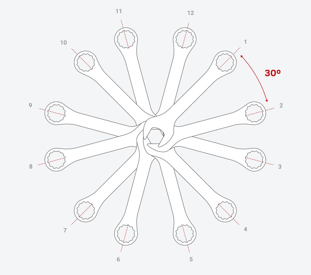 Stubby and Standard Length Combination Wrench Set (71-Piece) | TEKTON