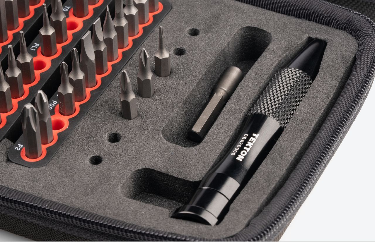 4 mm Bit Driver and Bit Set with Case (97-Piece) | TEKTON