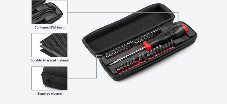 1/4 Inch Security Bit Driver and Bit Set with Case (37-Piece) | TEKTON ...