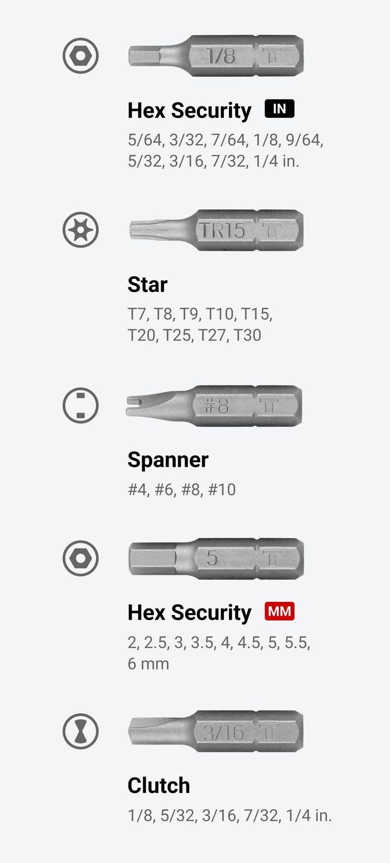 1/4 Inch Security Bit Driver and Bit Set with Case (37-Piece) | TEKTON ...