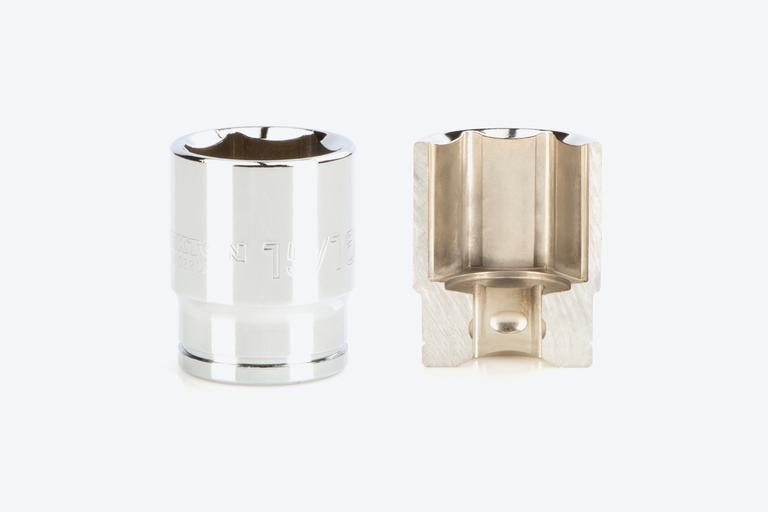 1/2 Inch Drive x 1-1/2 Inch Shallow 6-Point Socket | TEKTON