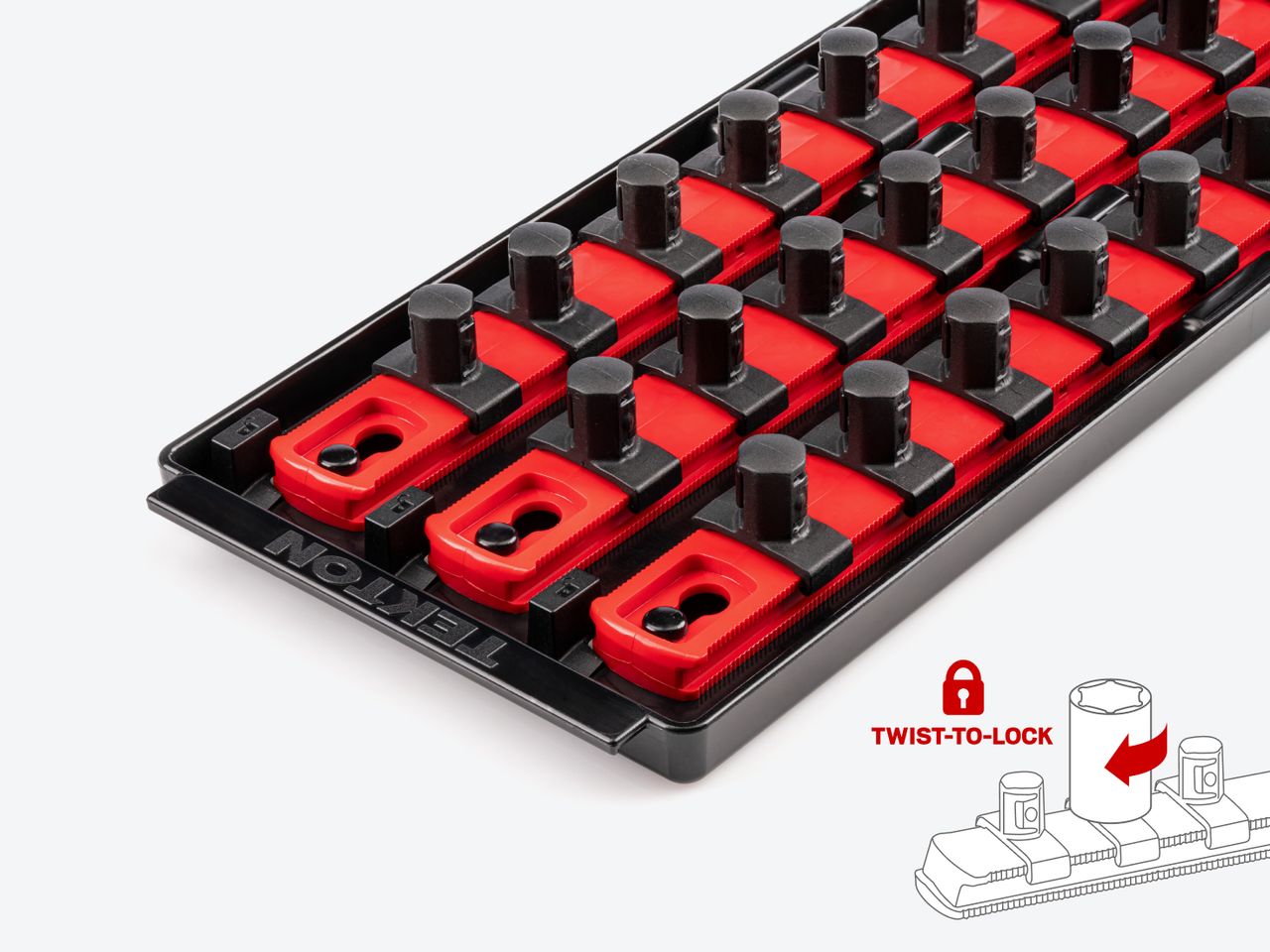 29-Piece 1/2 Inch Drive Deep 6-Point Socket Set (10–38 mm) | TEKTON