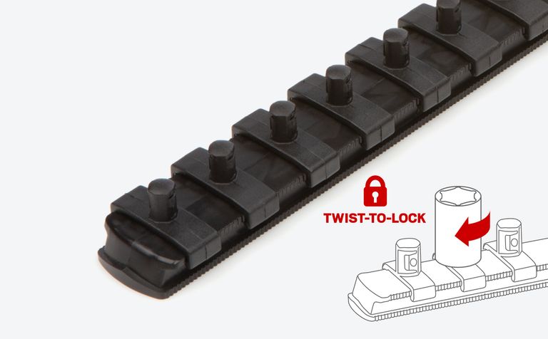 1/4 Inch Drive Shallow 6-Point Socket Set (5/32 - 9/16 in.) | TEKTON