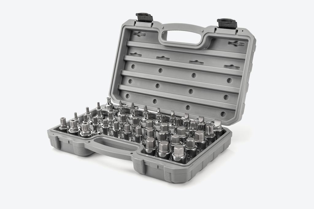 44-Piece 1/2 Inch Drive Bit Socket Set | TEKTON