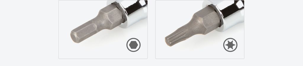 31-Piece 1/4 Inch Drive Hex/Torx Bit Socket Set | TEKTON