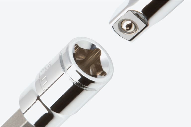 31-Piece 1/4 Inch Drive Hex/Torx Bit Socket Set | TEKTON