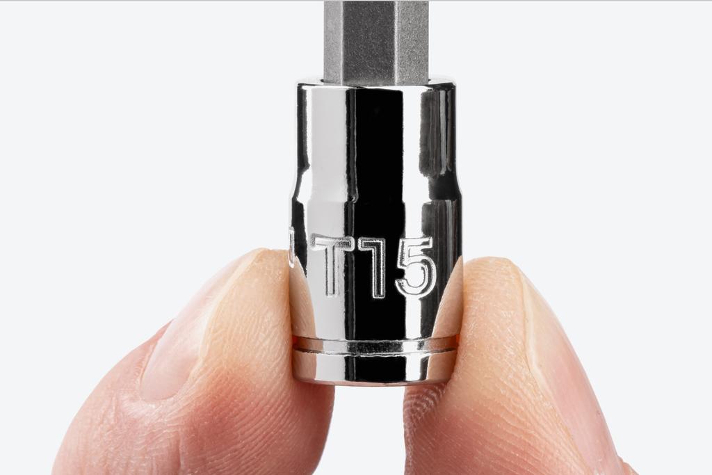 10-Piece 1/4 Inch Drive Torx® Bit Socket Set | TEKTON