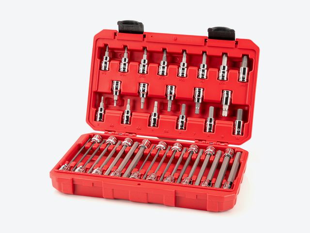 3/8 Inch Drive Hex Bit Socket Set (38-Piece) | TEKTON | SHB91316