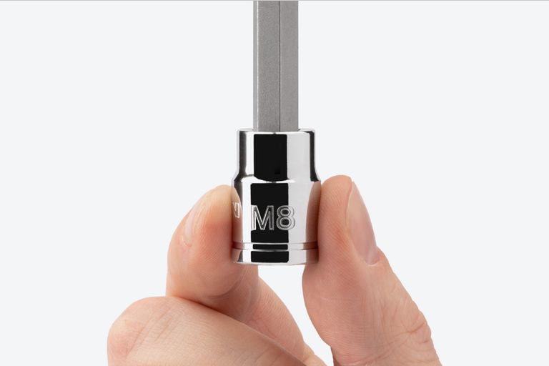 3/8 Inch Long Triple Square Bit Socket Set (8-Piece) | TEKTON