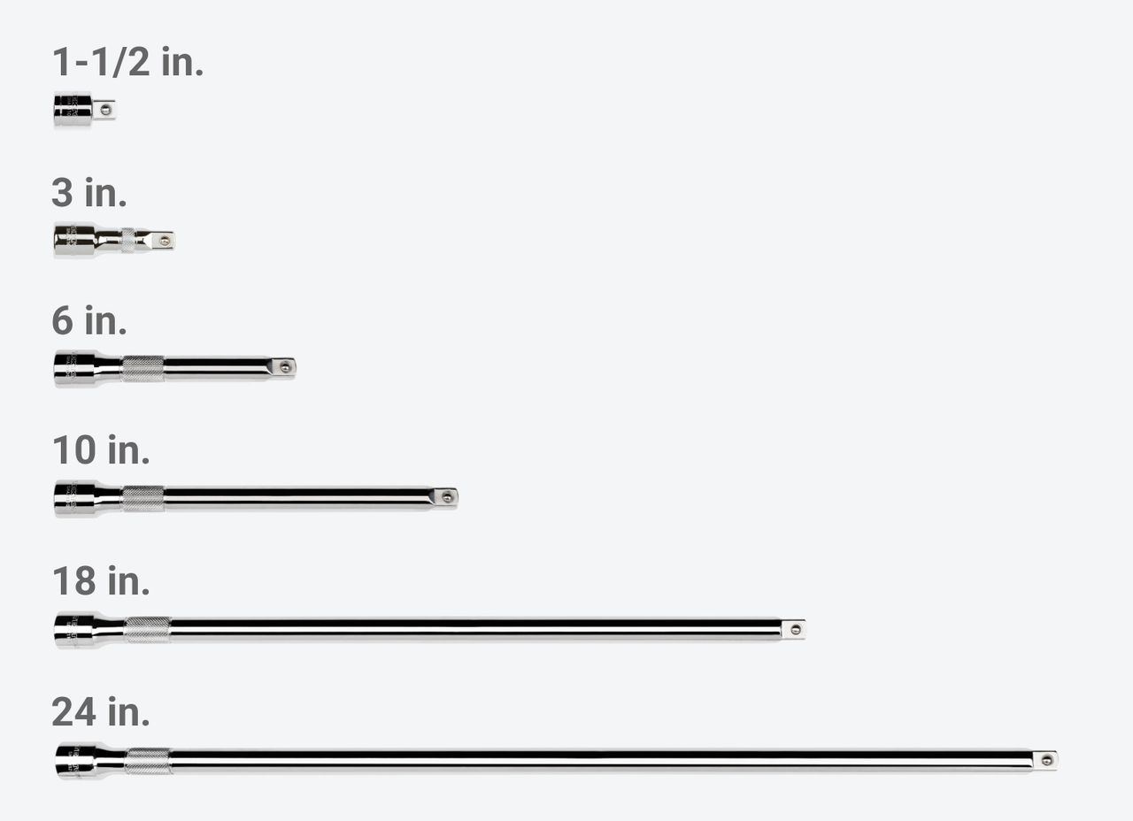 1/2 Inch Drive Accessories Set (10-Piece) | TEKTON | SHA92014
