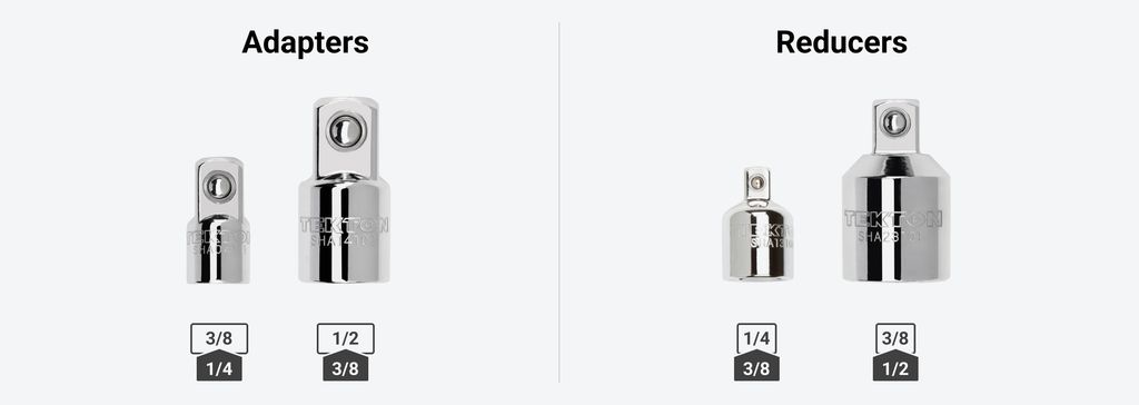 4-Piece Adapter/Reducer Set | TEKTON