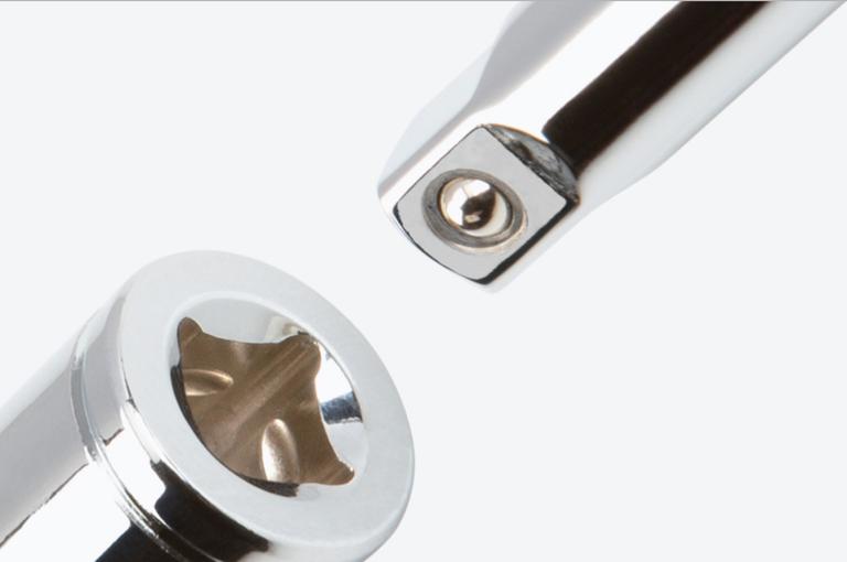 1/4 Inch Drive x 1/4 Inch Magnetic Hex Bit Holder Socket | TEKTON