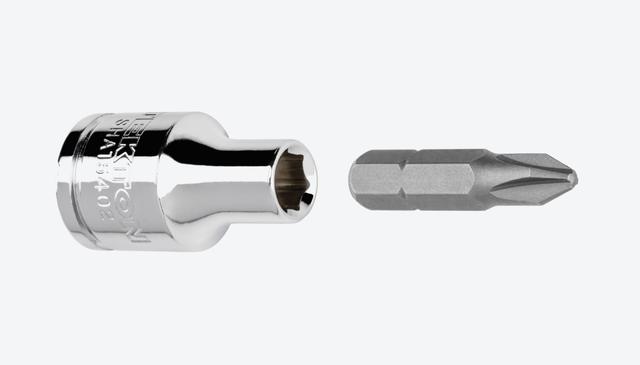 1/4, 3/8, 1/2 Inch Drive Magnetic Hex Bit Holder Socket Set | TEKTON