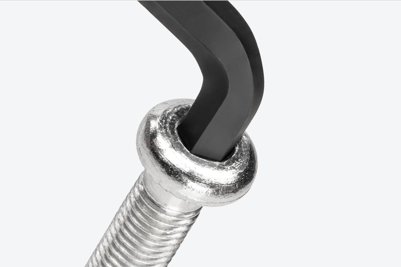 Short Arm Ball End Hex L-Key Set with Holder (23-Piece) | TEKTON