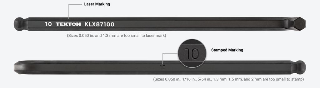 28-Piece Short Arm Ball End Hex L-Key Set (Inch, Metric) | TEKTON