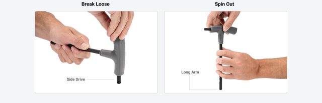 T27 T-Handle Star Key | TEKTON | KTT32270