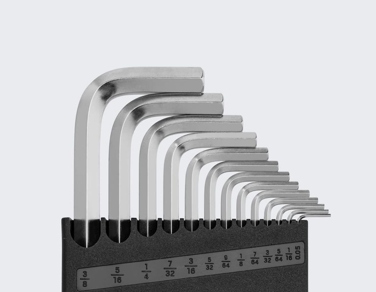 Inch/Metric Ball End Hex Key Set (28-Piece) | TEKTON | KLX91301