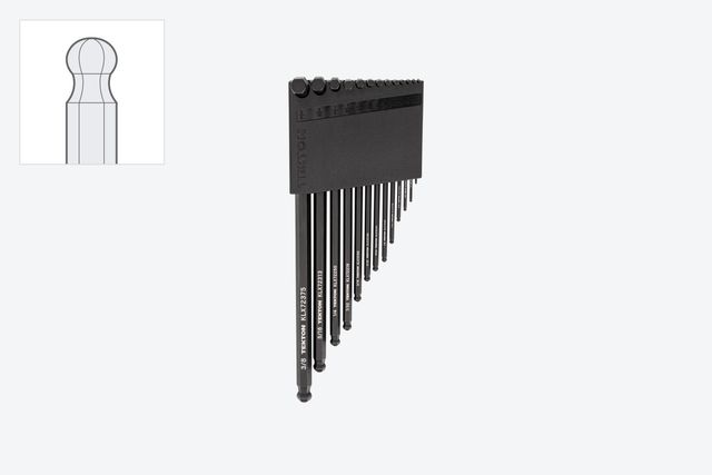 43-Piece Hex L-Key Set with Holder and Rack | TEKTON