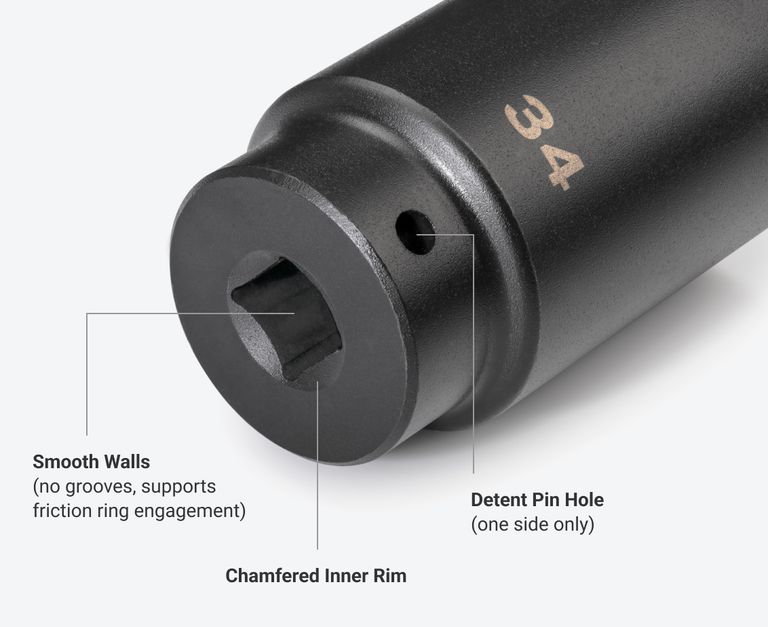 7-Piece Axle Nut Socket Set with Case | TEKTON