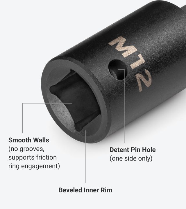 1/2 in Drive Triple Square Impact Bit Socket Set (9-Piece) | TEKTON ...