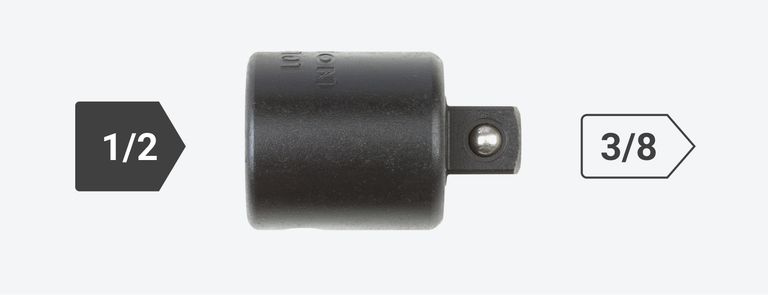 1/4, 3/8, 1/2, 3/4 Inch Drive Impact Adapter/Reducer Set | TEKTON