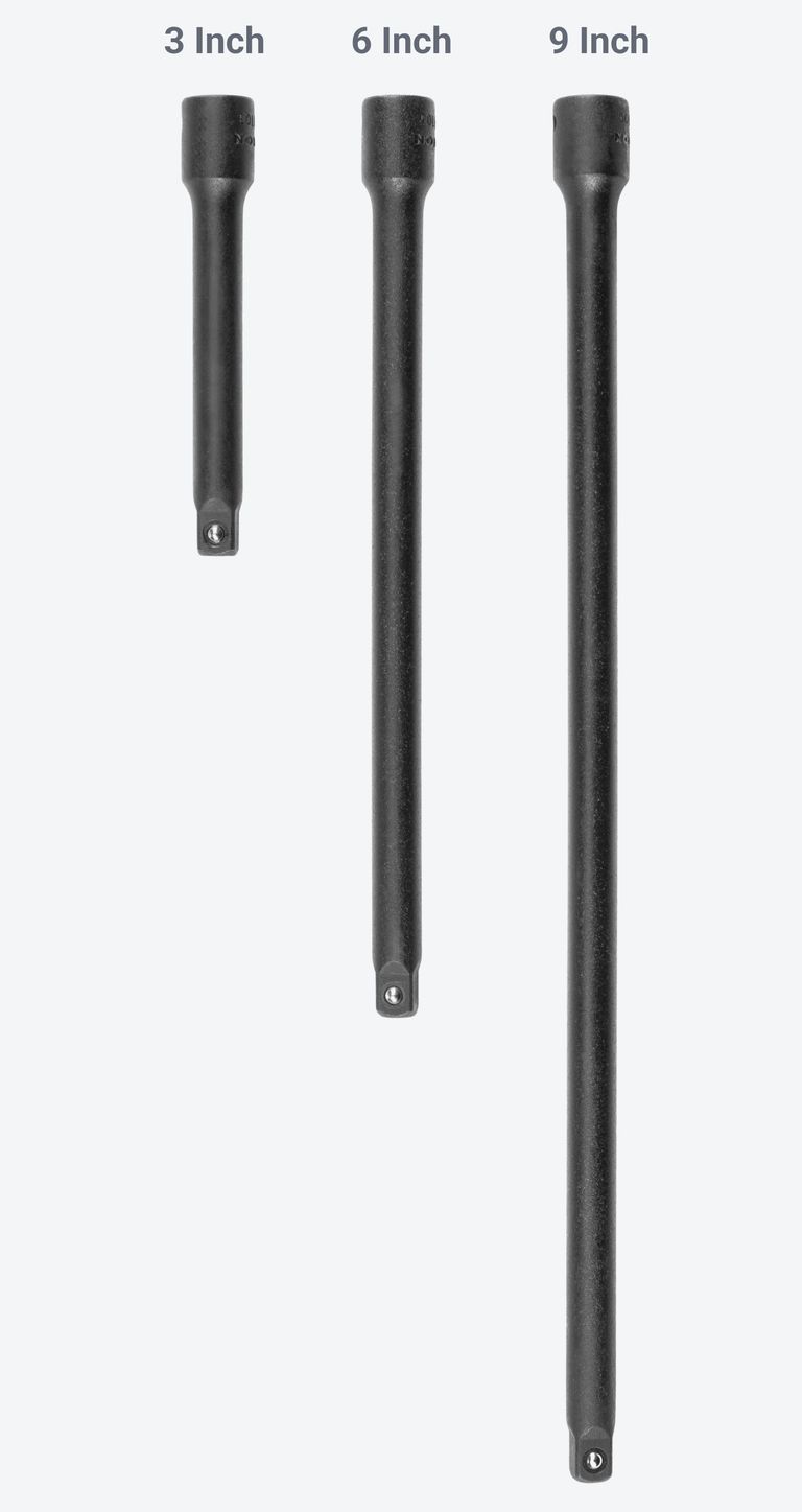 1/4 Inch Drive Impact All Accessories Set (5-Piece) | TEKTON