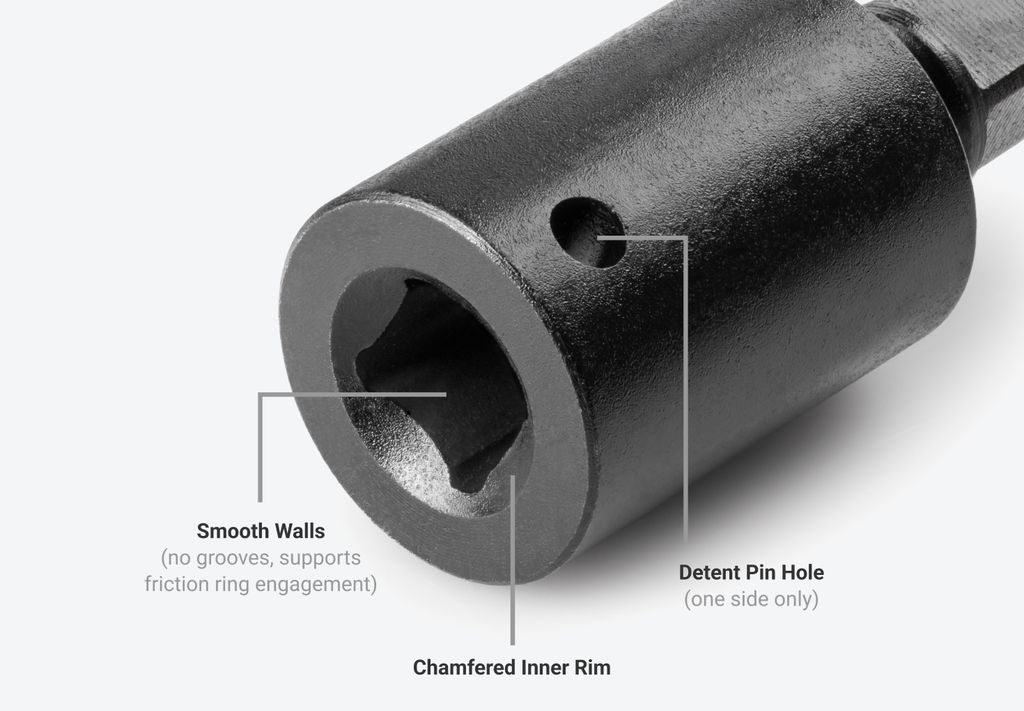 1/4 Inch Drive Impact All Accessories Set (5-Piece) | TEKTON