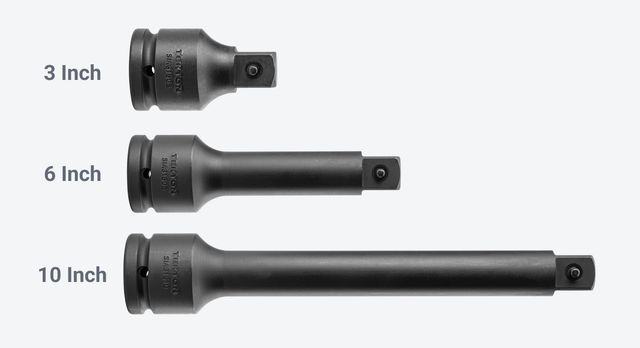 3/4 Inch Drive Impact Accessories Set (Pin Detent) | TEKTON