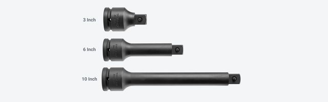 3/4 Inch Drive Impact Accessories Set (Pin Detent) | TEKTON