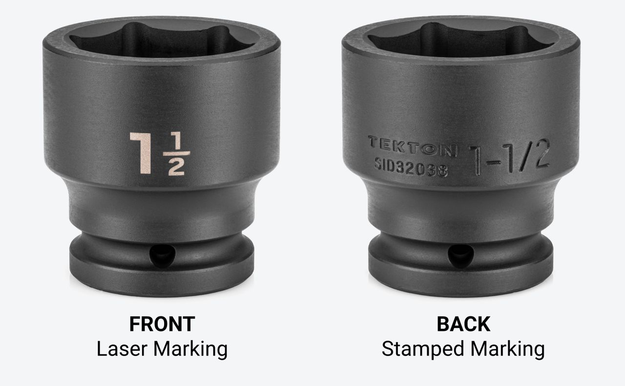 3/4 Inch Drive Impact Socket Set (2-1/16–2-1/2 Inch) | TEKTON